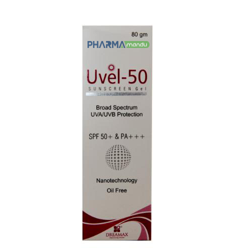Pharmamandu || UVEL -50 SPF 30+ 80 GRAM